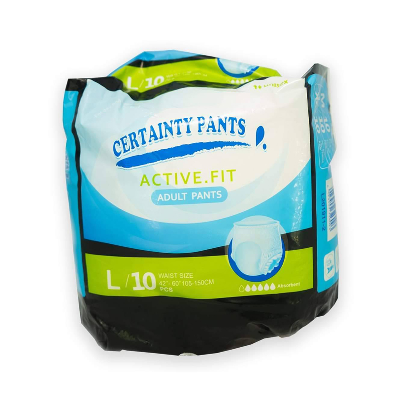 Adult Pull Ups Certainty 10's - The Nappy Factory